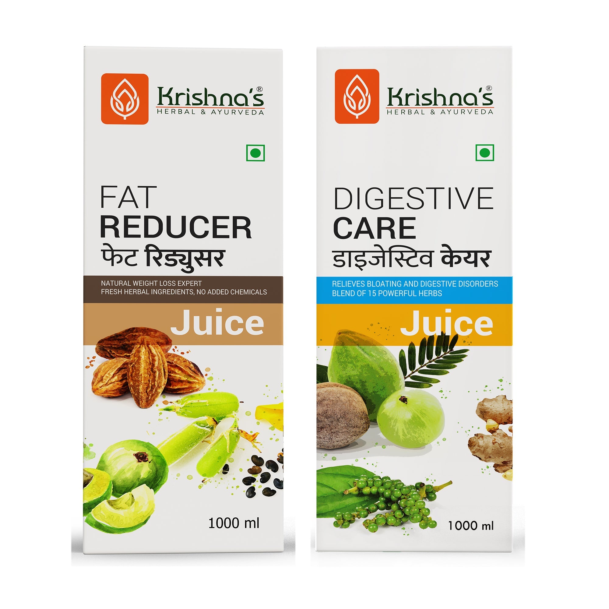 Fat Reducer Juice 1000 ml | Digestive Care Juice 1000 ml – Krishnaayurveda