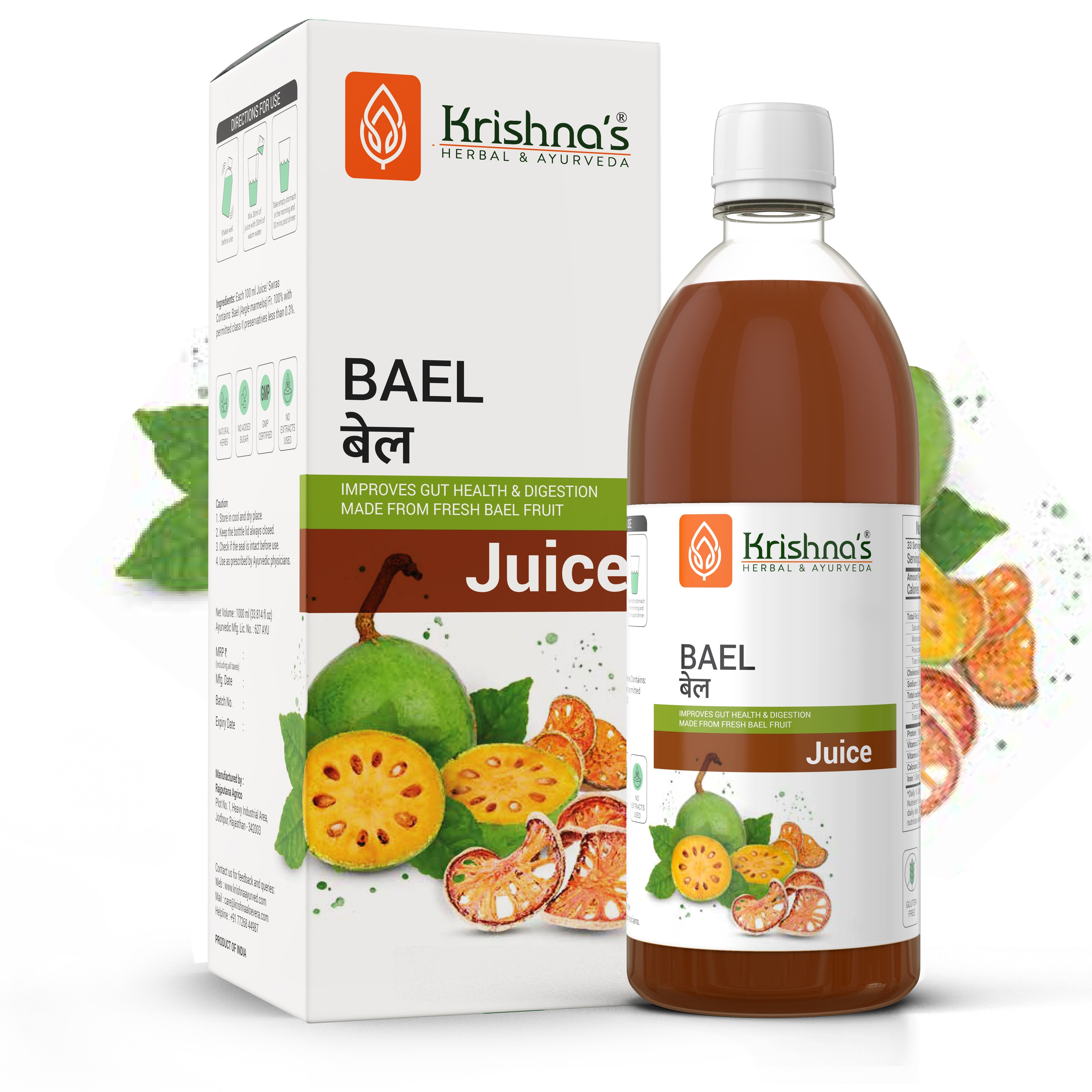 Bael Juice – Sugar-Free | Natural Fibre, Hydration & Digestive Wellness ...